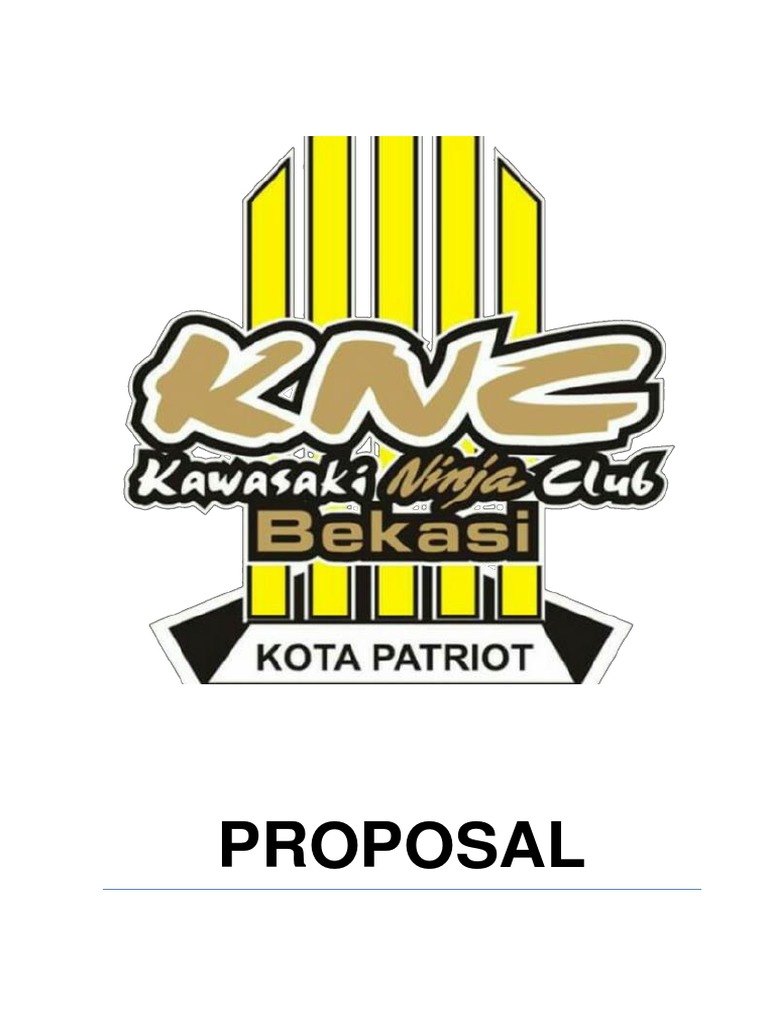 Proposal - Satu Dekade KNC Bekasi Final | PDF