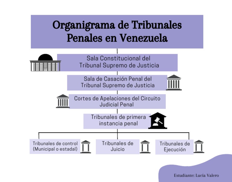 Organizacion de Tribunales Penales en Venezuela PDF | PDF