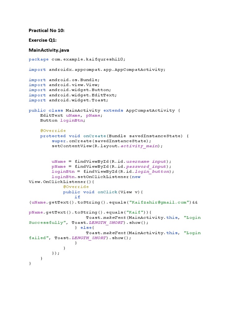 Mad Output 9all | PDF | Android (Operating System) | Mobile App