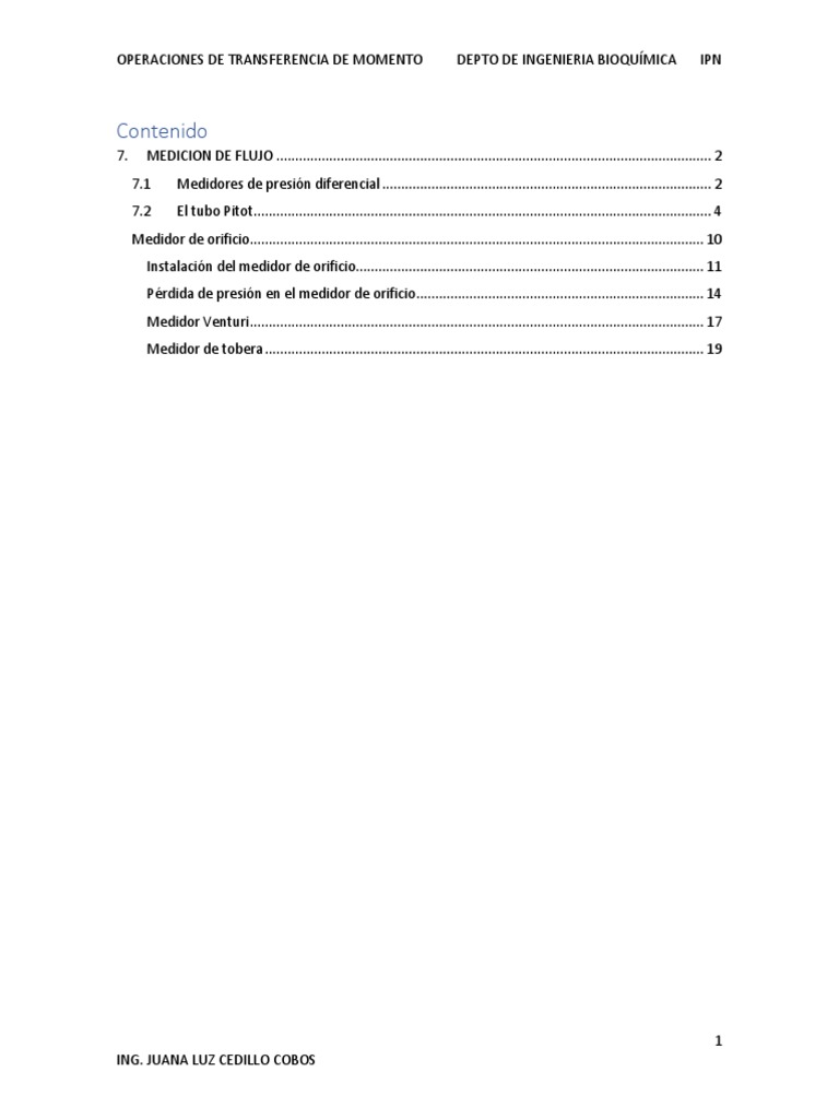 Medidores De Flujo Descargar Gratis Pdf Medida De Presión Presión