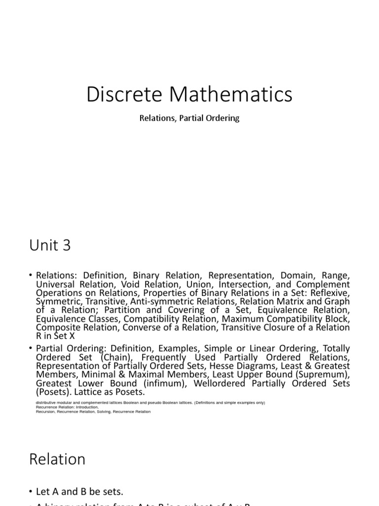 Unit 3 Reference Material PDF | PDF | Set (Mathematics) | Discrete ...