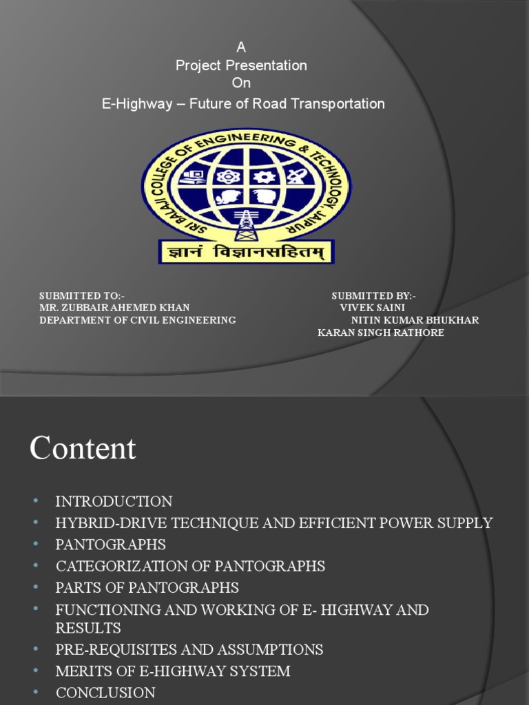 E Highway | PDF | Hybrid Vehicle | Transport