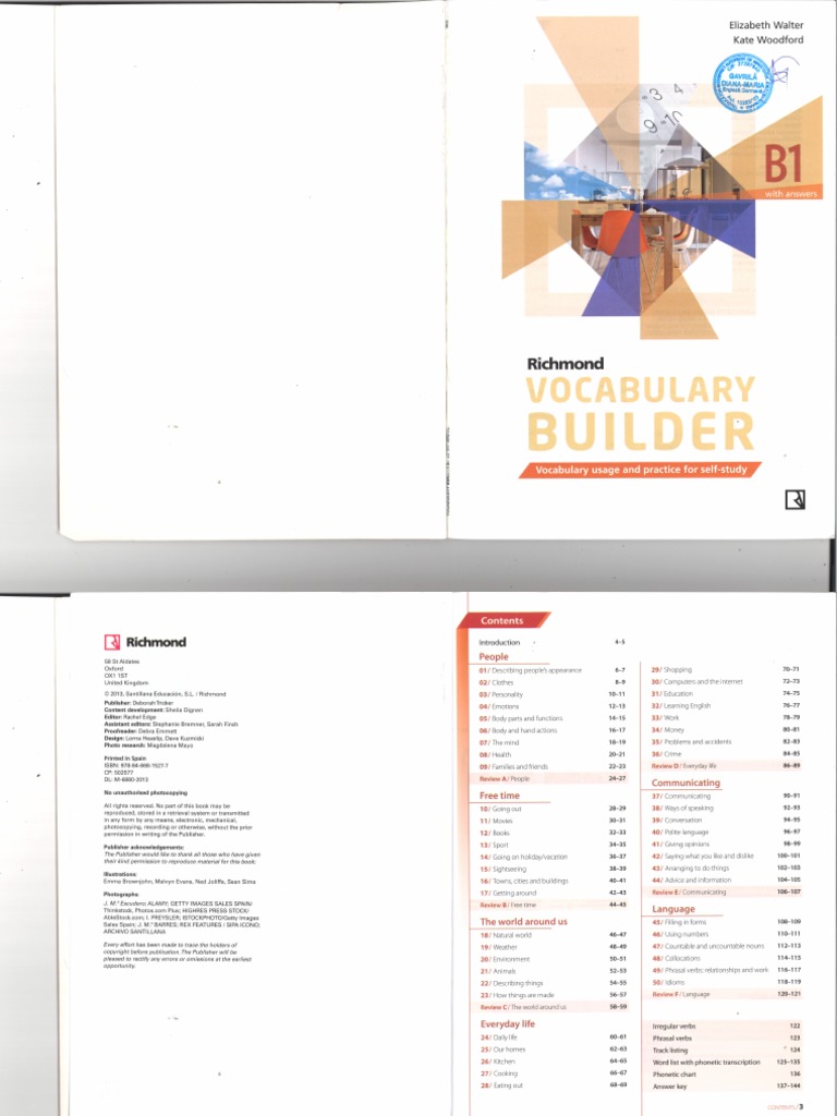 Vocabulary Builder - B1 PDF | PDF