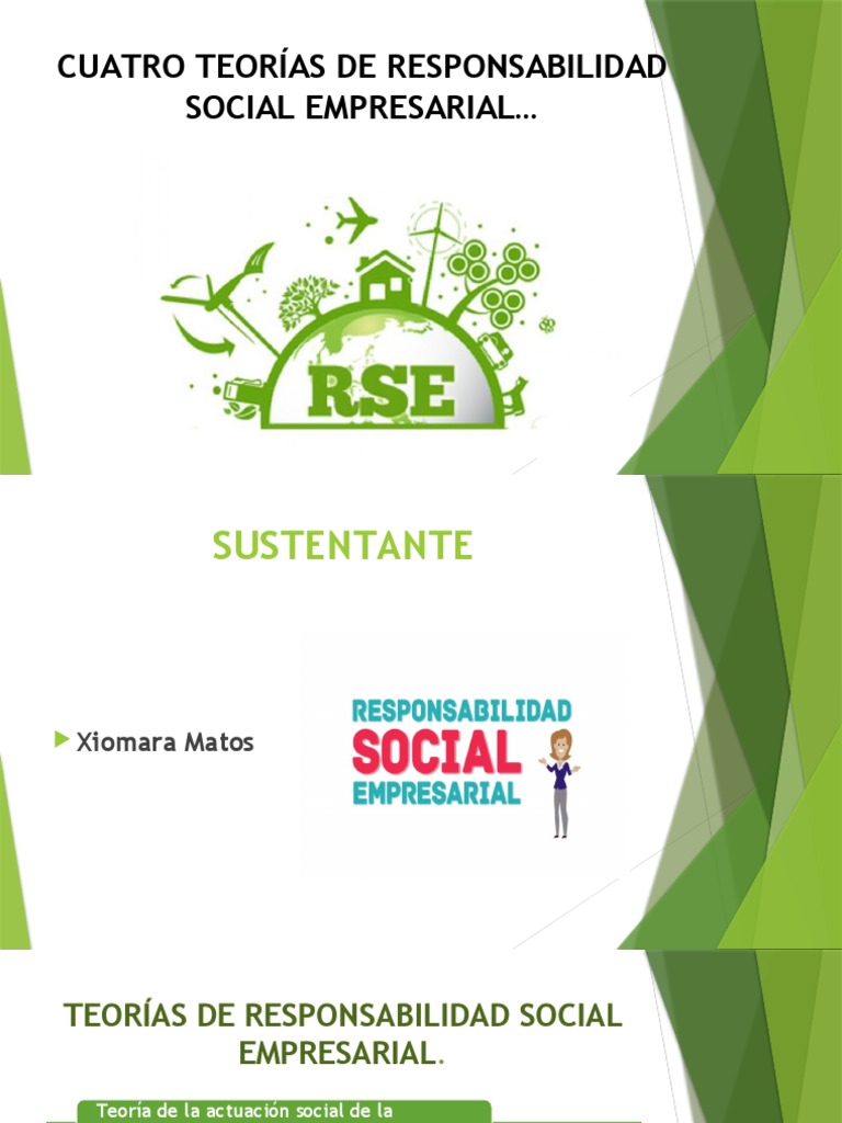 Responsabilidad Social Empresarial. | PDF | Responsabilidad social corporativa | Racionalidad