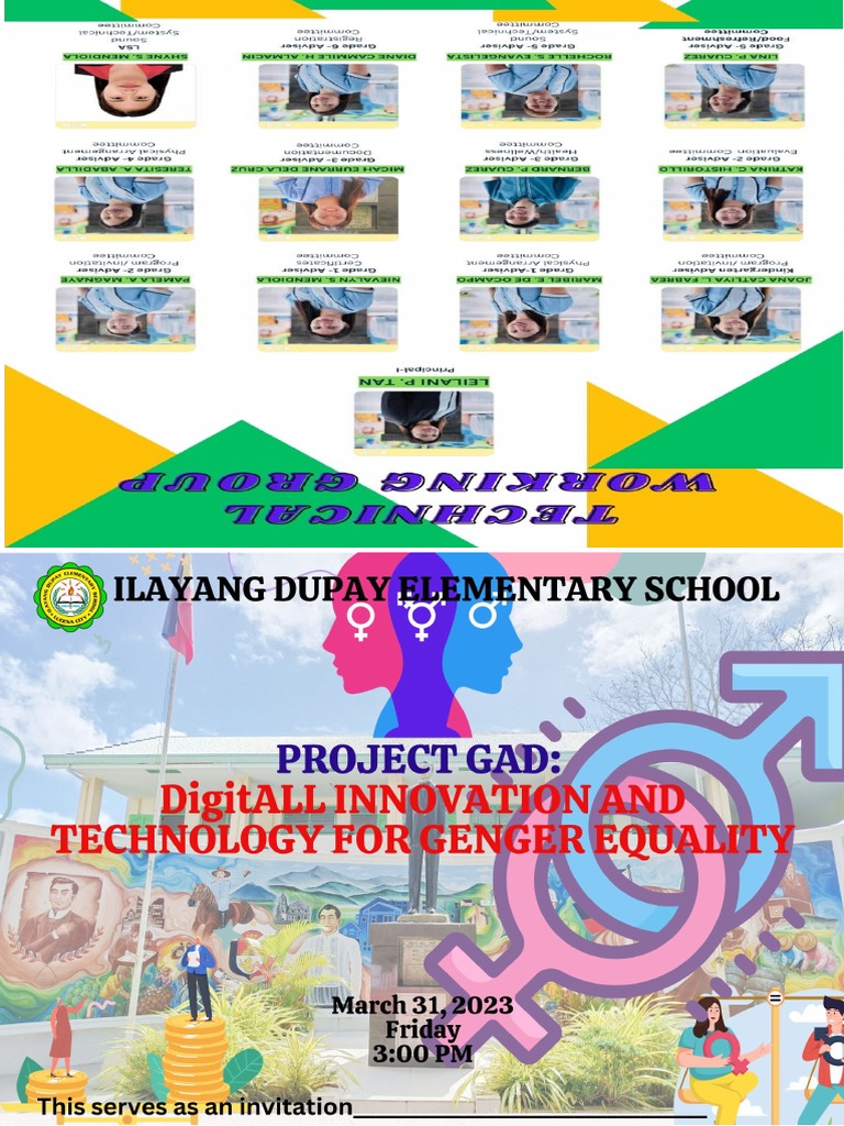 Gad Program Invitation | PDF