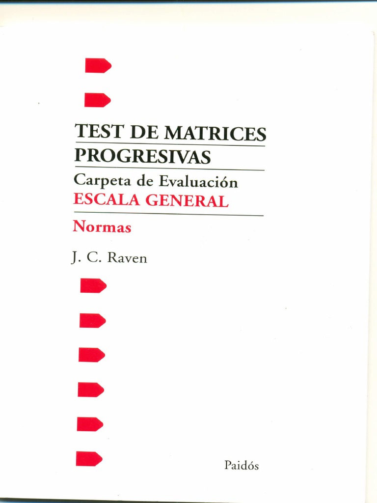 EVALUACION RAVEN GENERAL.pdf | PDF