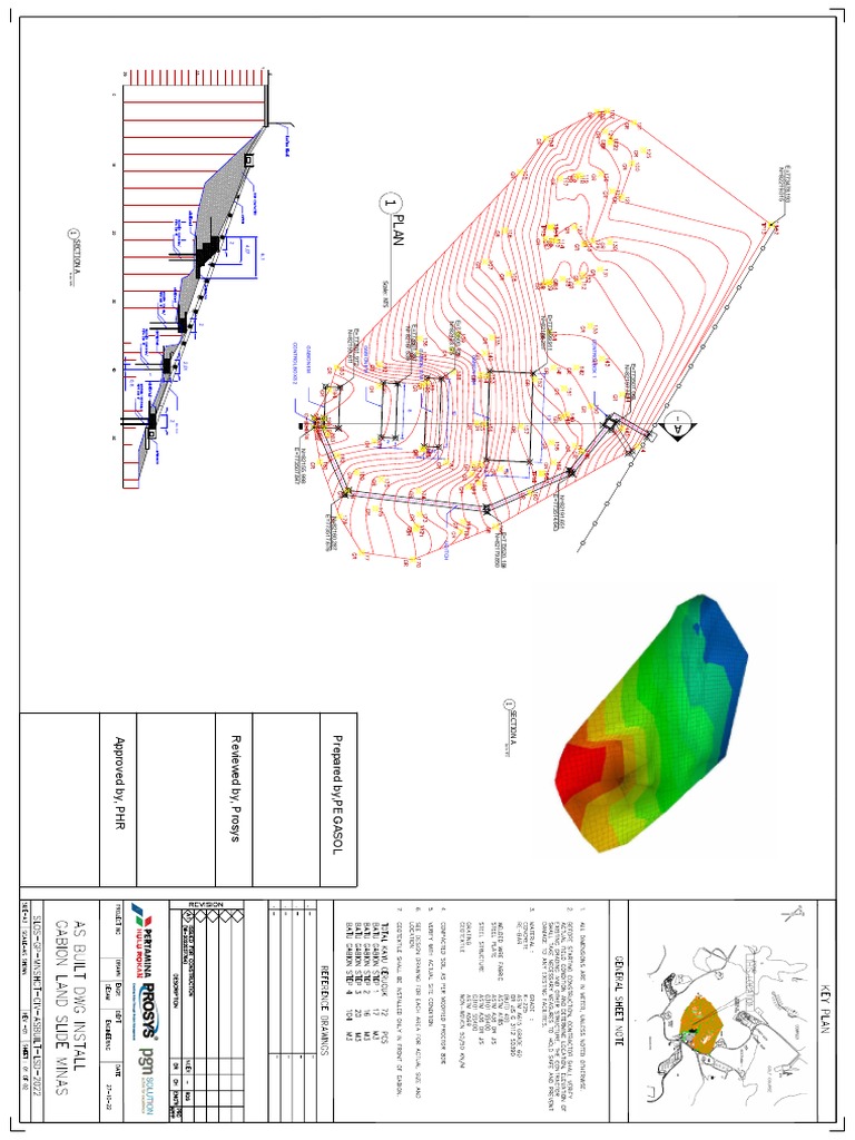 As Built DWG HCT MInas 1 | PDF