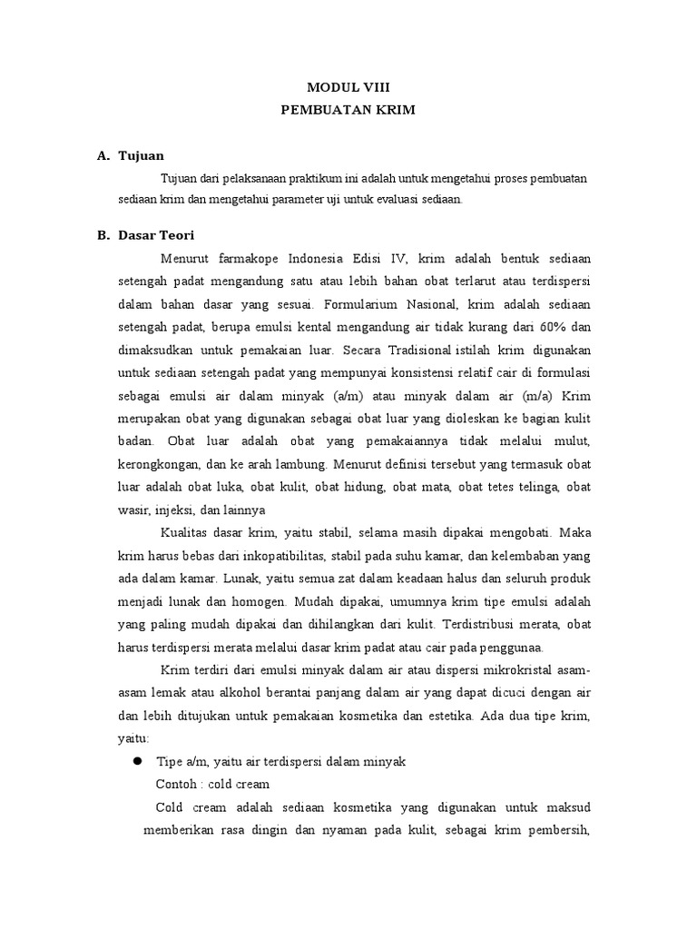 MODUL VIII Dan IX | PDF