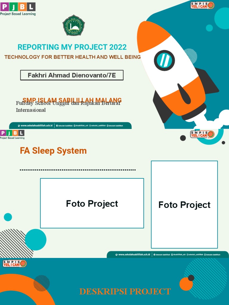 TEMPLATE PPT REPORTING ASSEMBLY PJBL TEMA 3 [Autosaved] | PDF