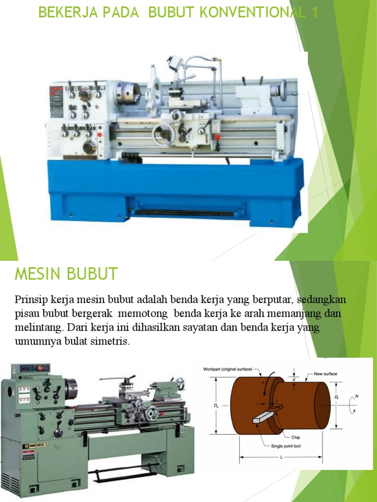 Praktek Mesin Bubut | PDF | Griya & Taman