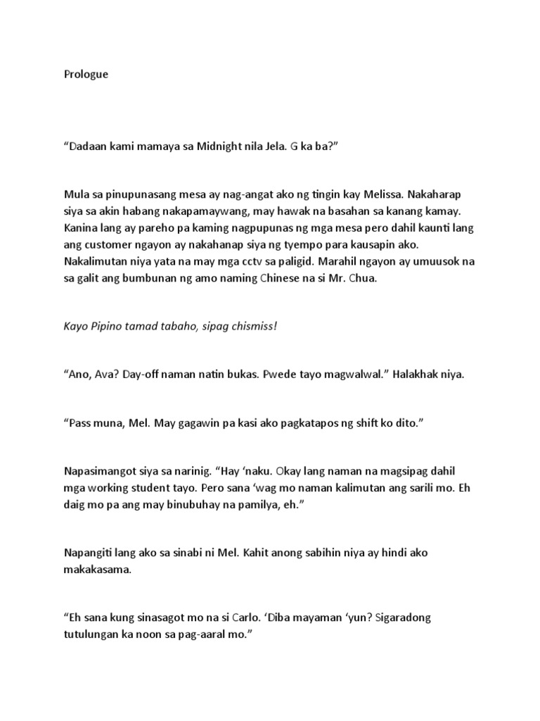 Kayo Pipino Tamad Tabaho, Sipag Chismiss! | PDF