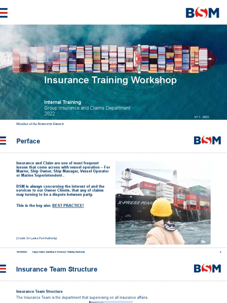 Insurance Training - 2022 - V1.1 PDF | PDF | Insurance | Liability ...