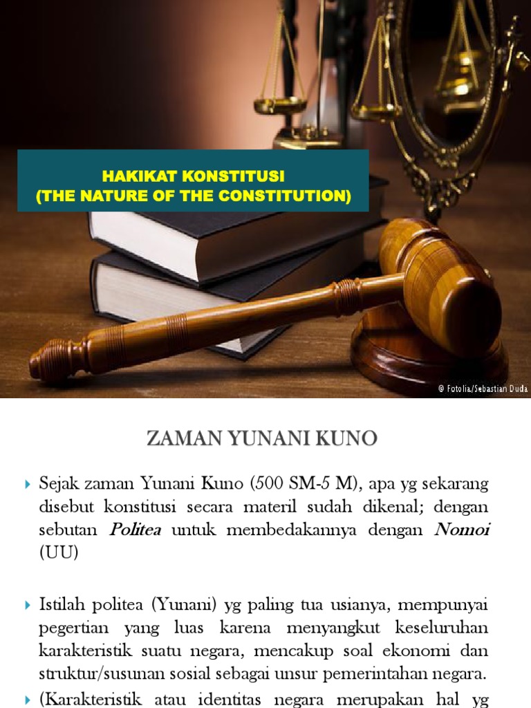 Terminologi Konstitusi - Second Lecture 2021i-Dikonversi | PDF