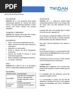 Bidim Geotextile Technical Data Sheet | PDF | Physical Sciences | Materials