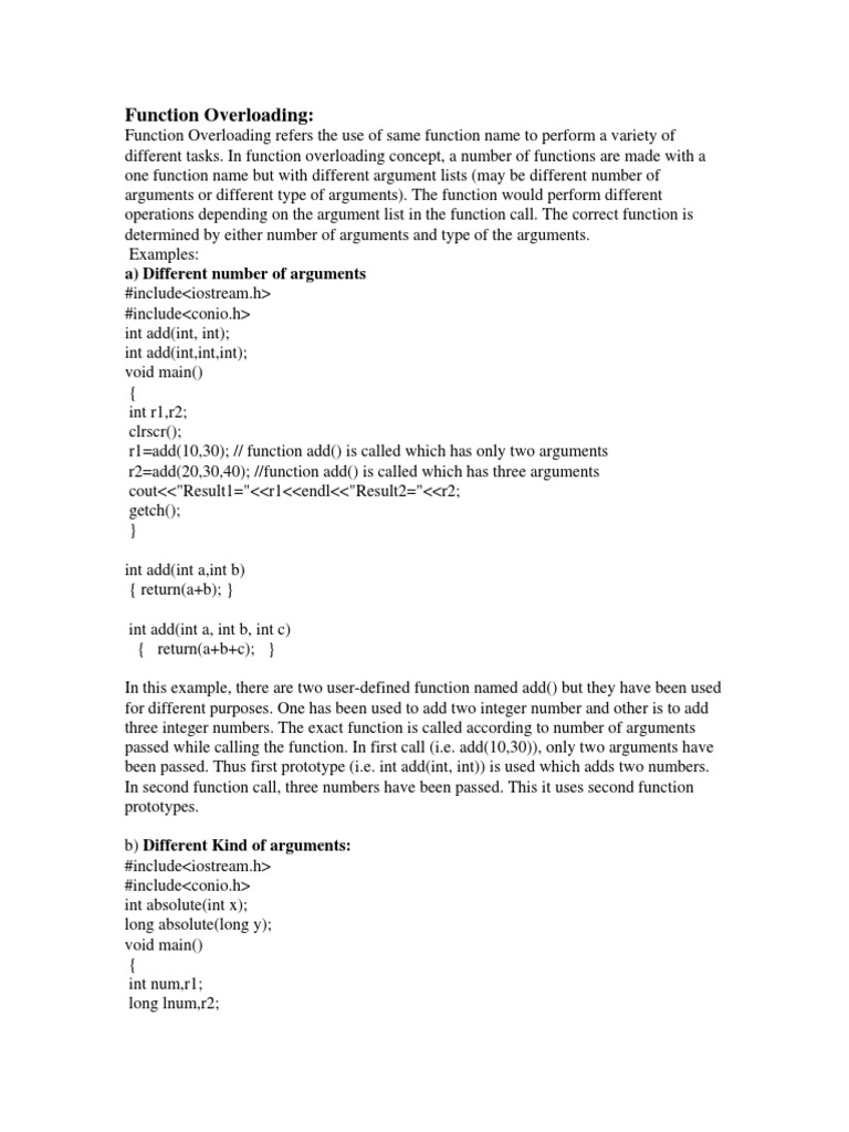 Chapter3 PDF | Download Free PDF | Parameter (Computer Programming ...