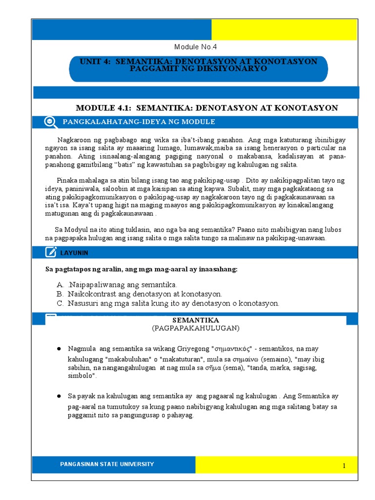 Module 4 - Unit 4 - 1 | PDF