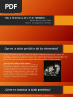 Tabla Periódica en Inglés | PDF | Tabla periódica | Elementos químicos