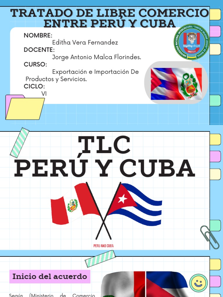 TLC Perú - Cuba PDF | PDF | Perú | Cuba