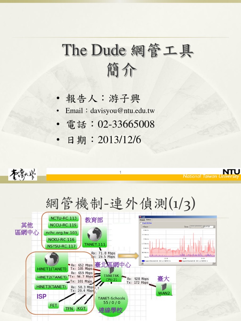 TheDude網管工具簡介 | PDF