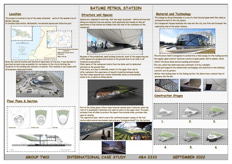 Case Study-Batumi Petrol Station | PDF | Buildings And Structures