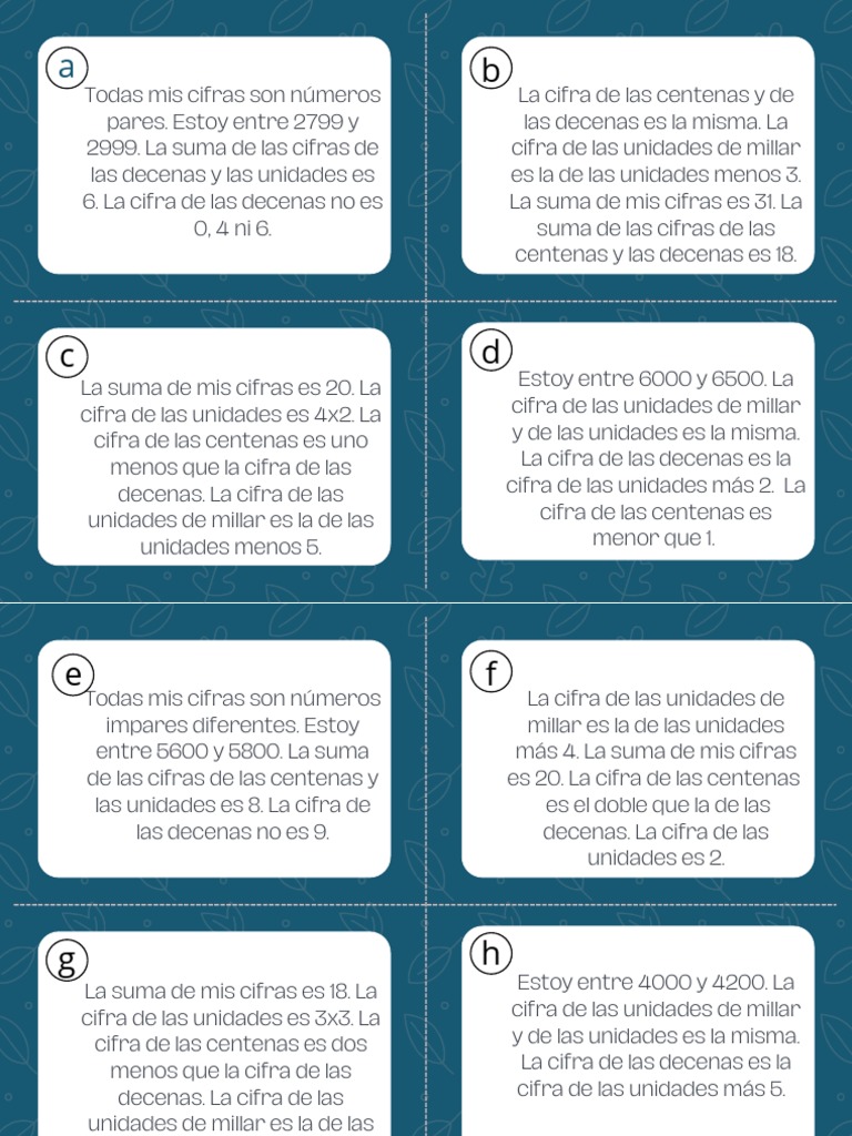 Juego - Adivina El Número | PDF