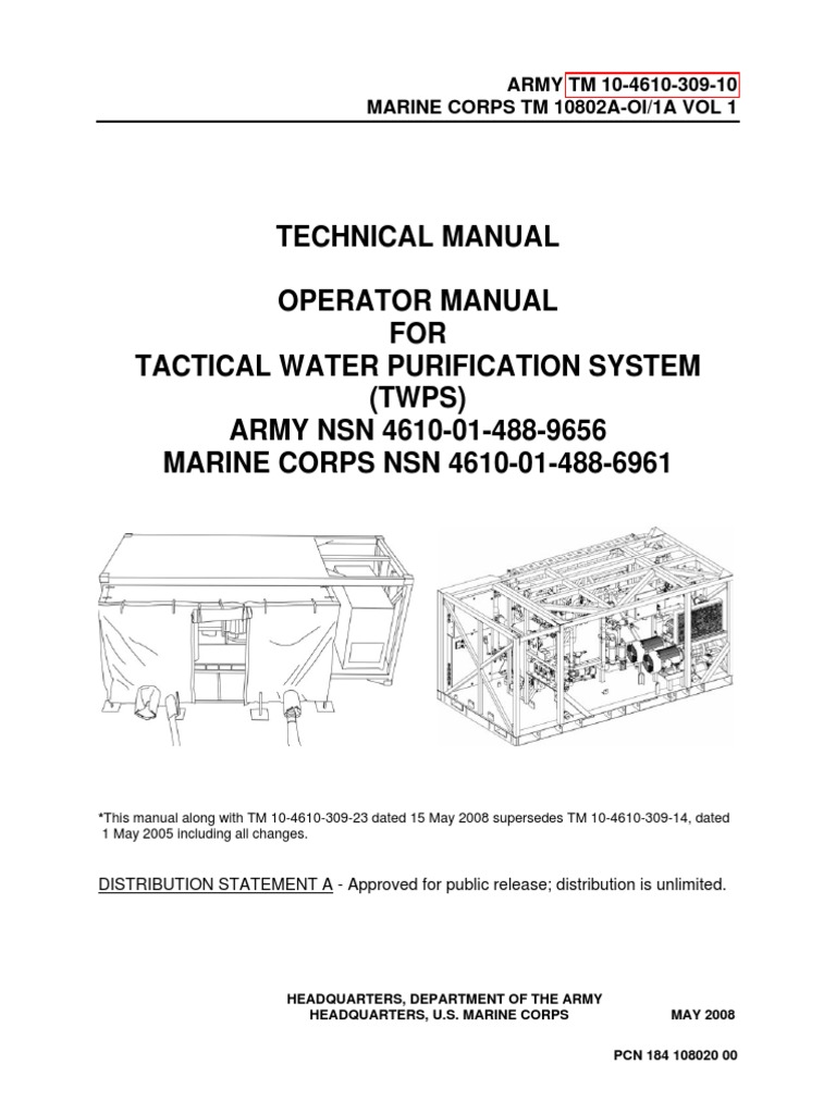 TWPS TM PDF | PDF | Pump | Water
