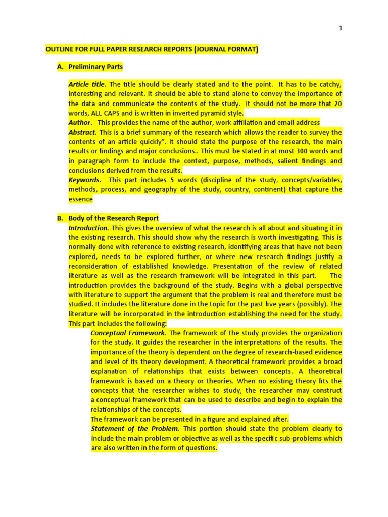 Publishable Journal Format Template 1 Pdf