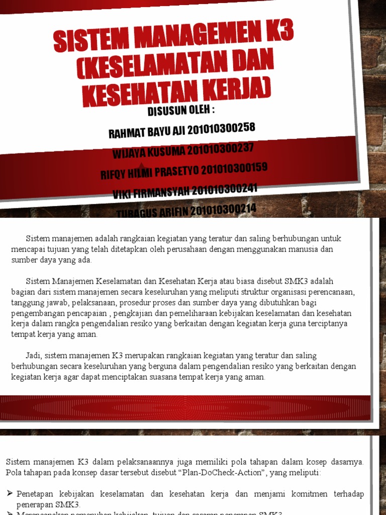 Panduan Sistem Manajemen K3 di Indonesia | PDF