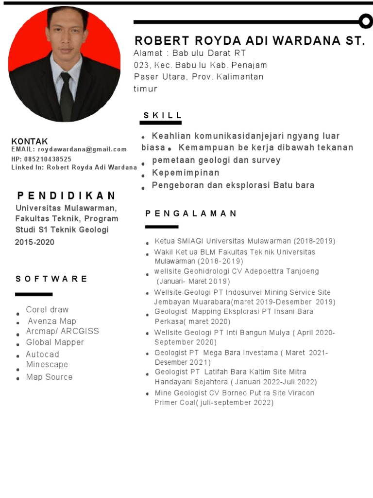 CV Robert Royda A W | PDF