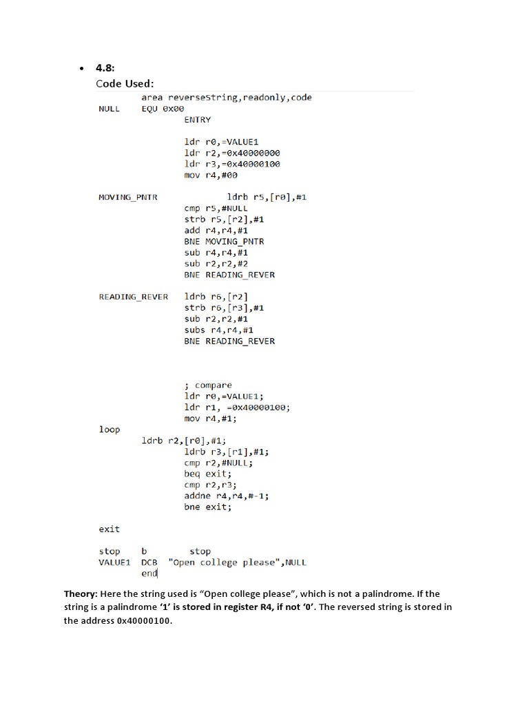 Assignment 4 210 | PDF | String (Computer Science) | Ascii