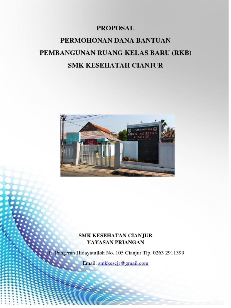 Proposal RKB 6 PDF | PDF