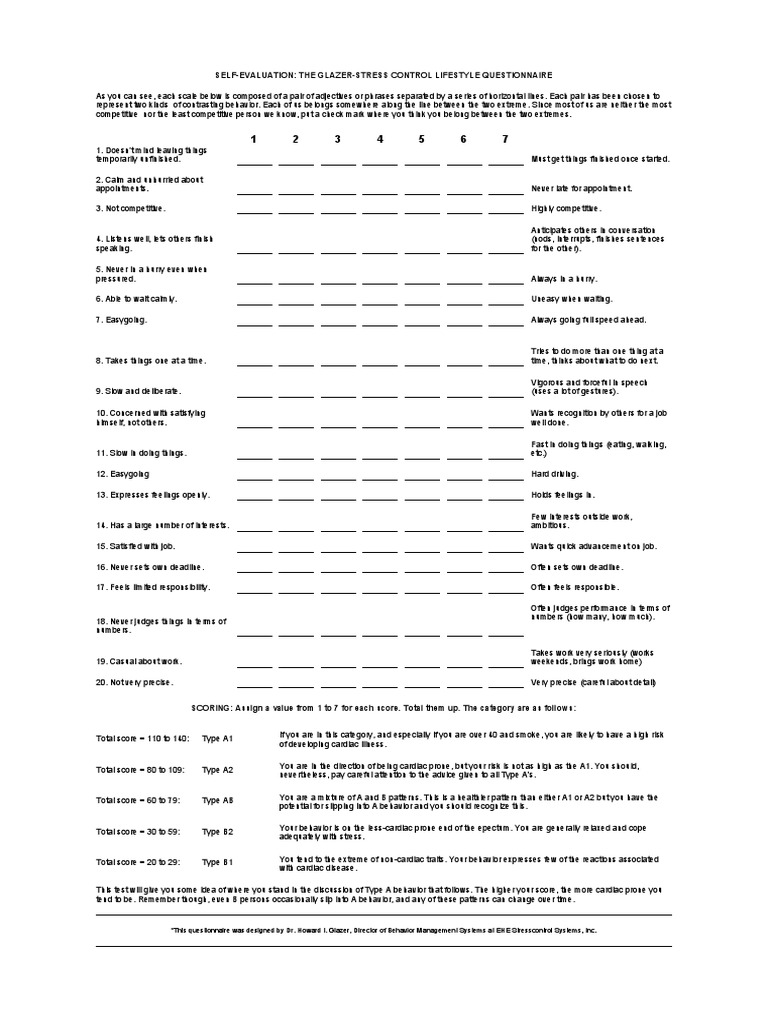 Self Evaluation | PDF | Cognitive Science | Behavioural Sciences