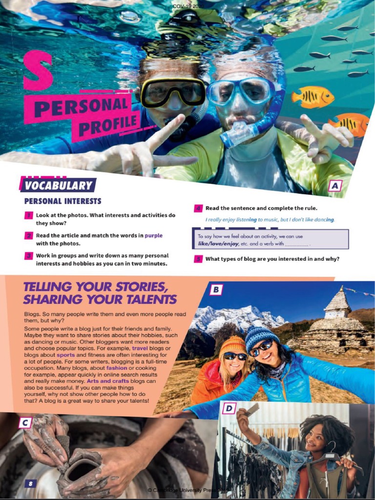 Personal Interests | PDF