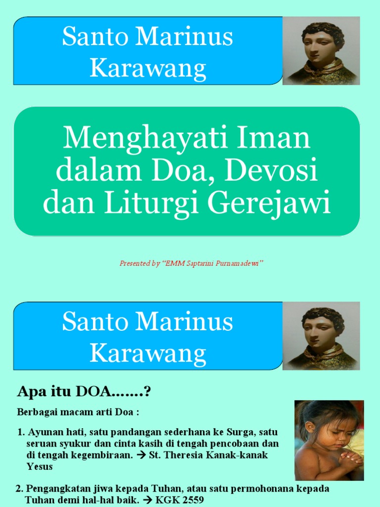 Doa (in PPT).ppt | PDF