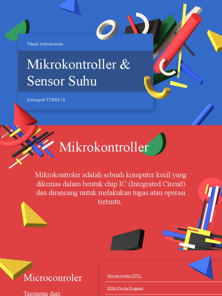 Resume Mikrokontroler Dan Sensor Suhu Kel.10 | PDF