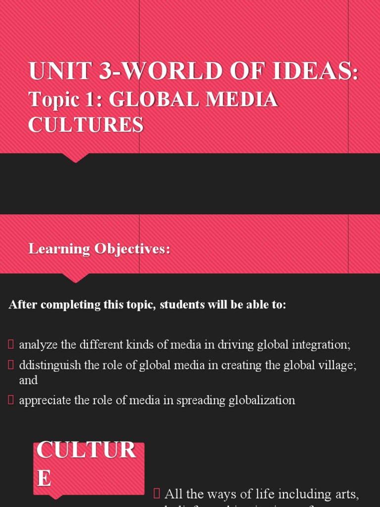 Unit 3-World of Ideas | PDF