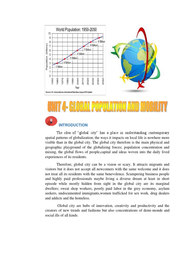 Unit 4 Final 1 | PDF | Human Migration | Demography Unit 4 Final 1 | PDF | Human Migration | Demography
