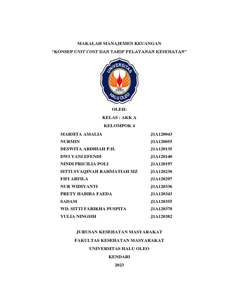 KLP 4 Manajemen Keuangan PDF | PDF | Pengelolaan Keuangan & Uang | Ilmu Sosial