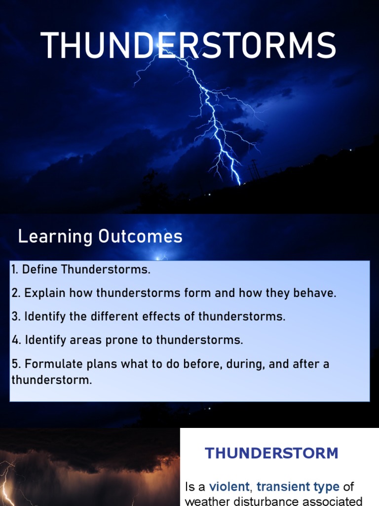 Thunderstorm PDF | PDF