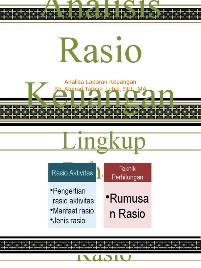 07.analisis Rasio-Lanjutan 2.alk | PDF