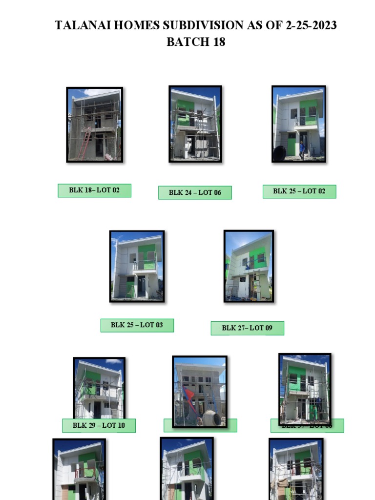 b18 Site Pics 2-25-2023 | PDF