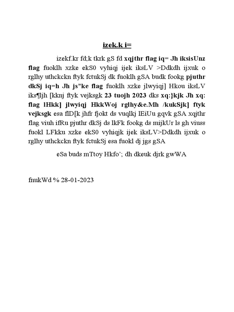 Gram Pradhan Ghoshna Patra | PDF