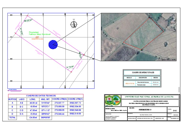 A3-Plano-Perimetrico Rural PDF | PDF