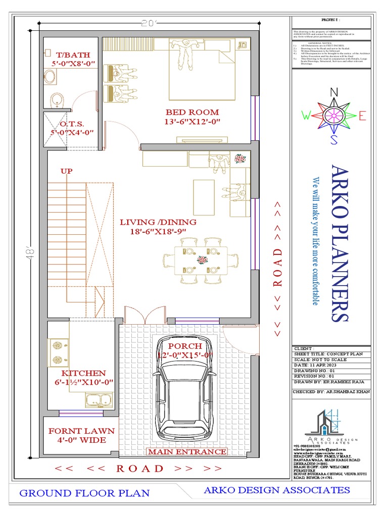 20X48 G.F.& F.F. Plan | PDF