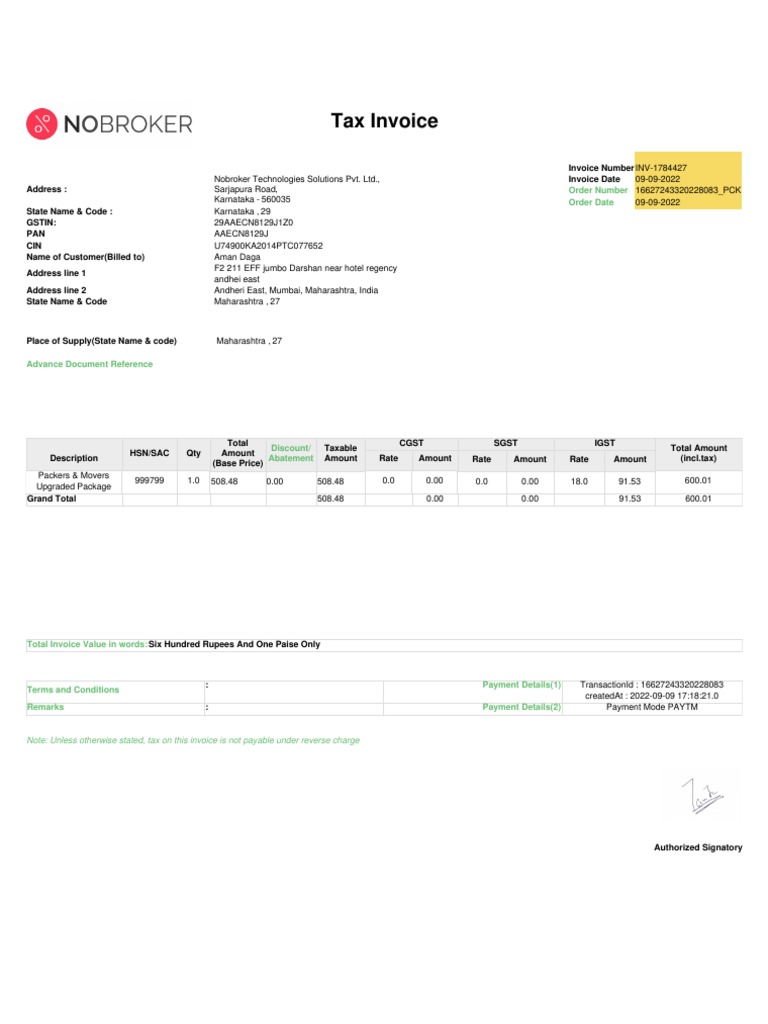 Secured Package PDF | PDF | Invoice | Government