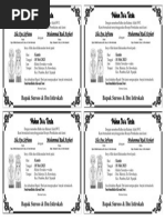 Undangan Sabun | PDF