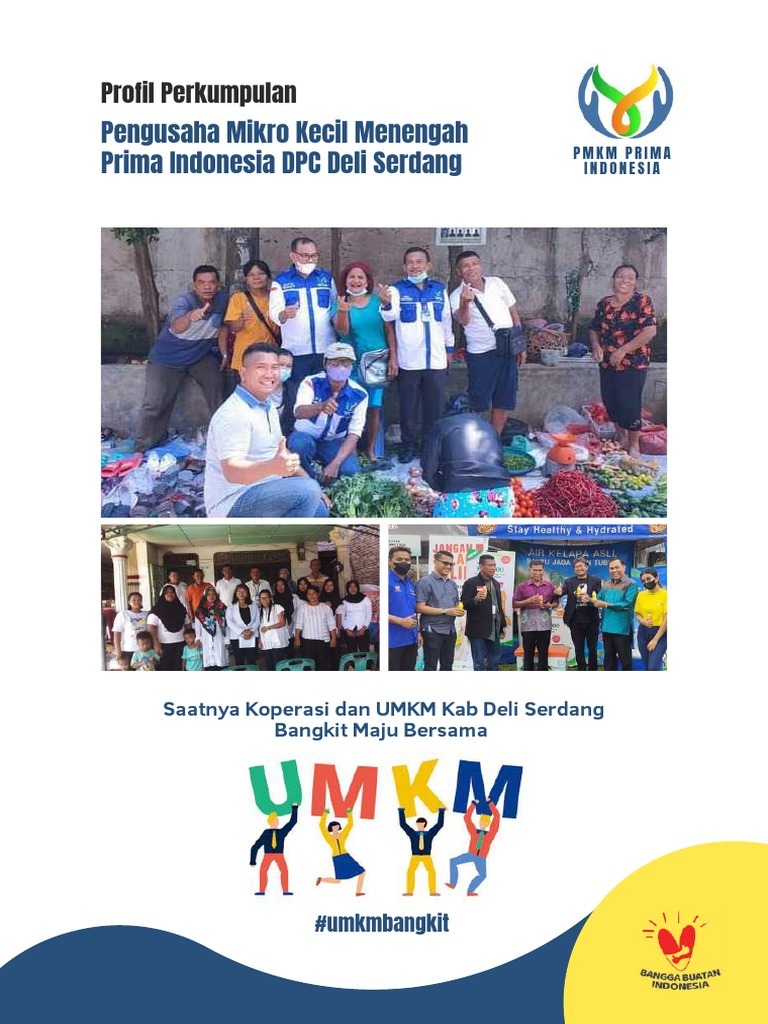 Profil Organisasi PMKM Prima DPC Deli Serdang | PDF