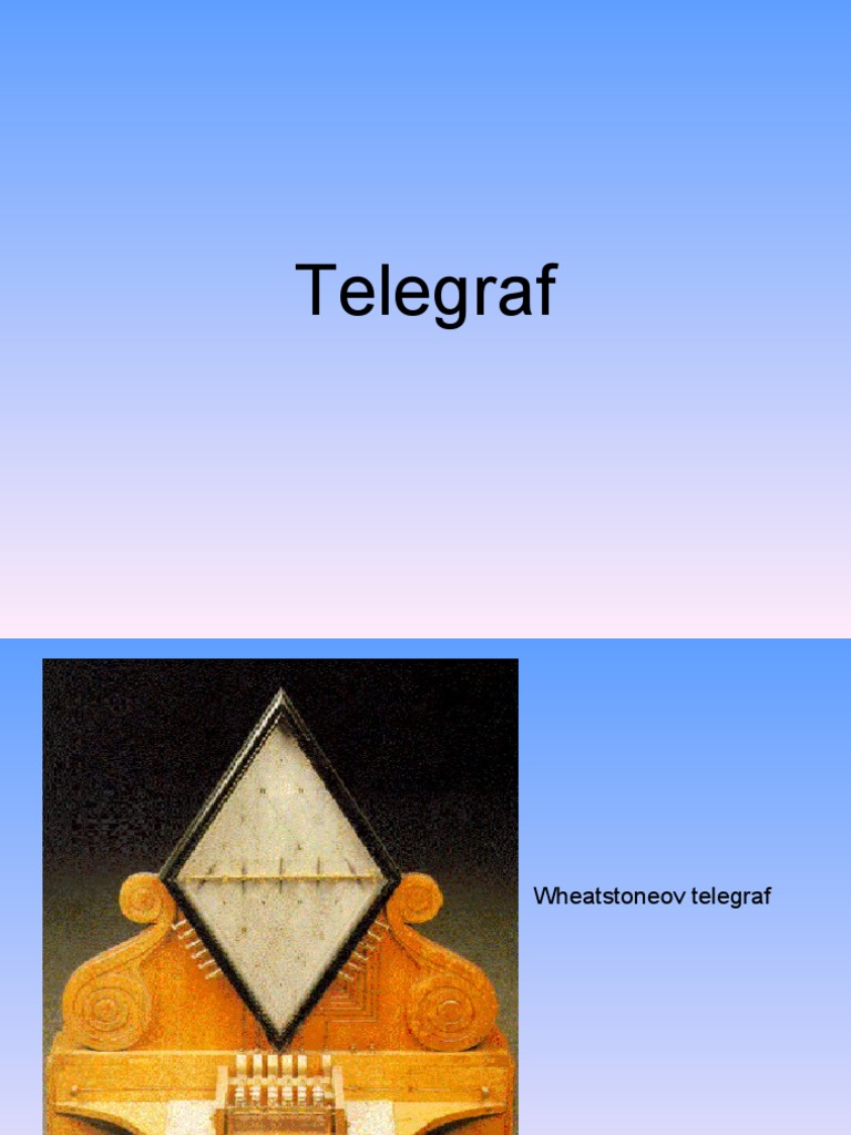 Telegraf I Telefon | PDF