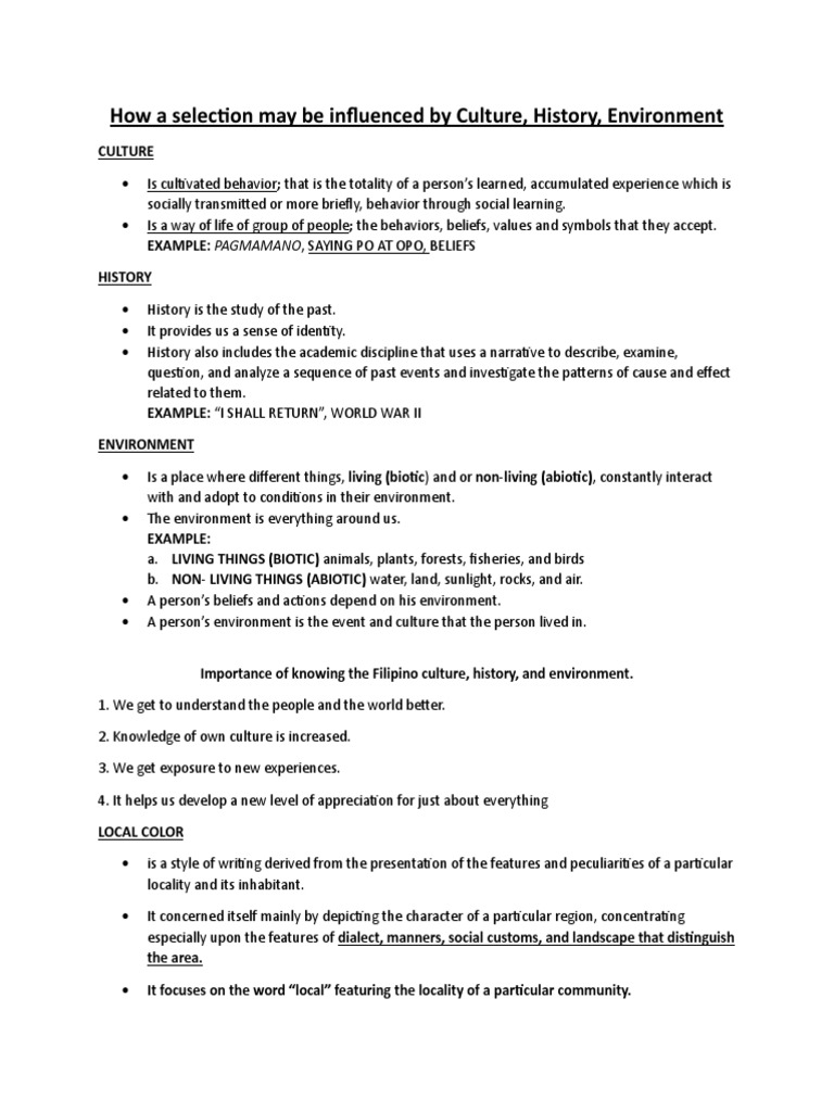 Cultural Influences on Selection Processes | PDF | Narrative | Hero