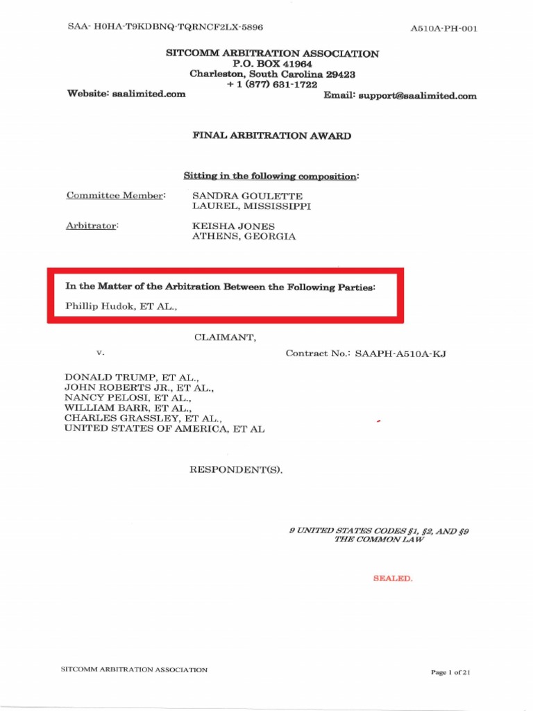 Arbitration Award Page 2 | PDF